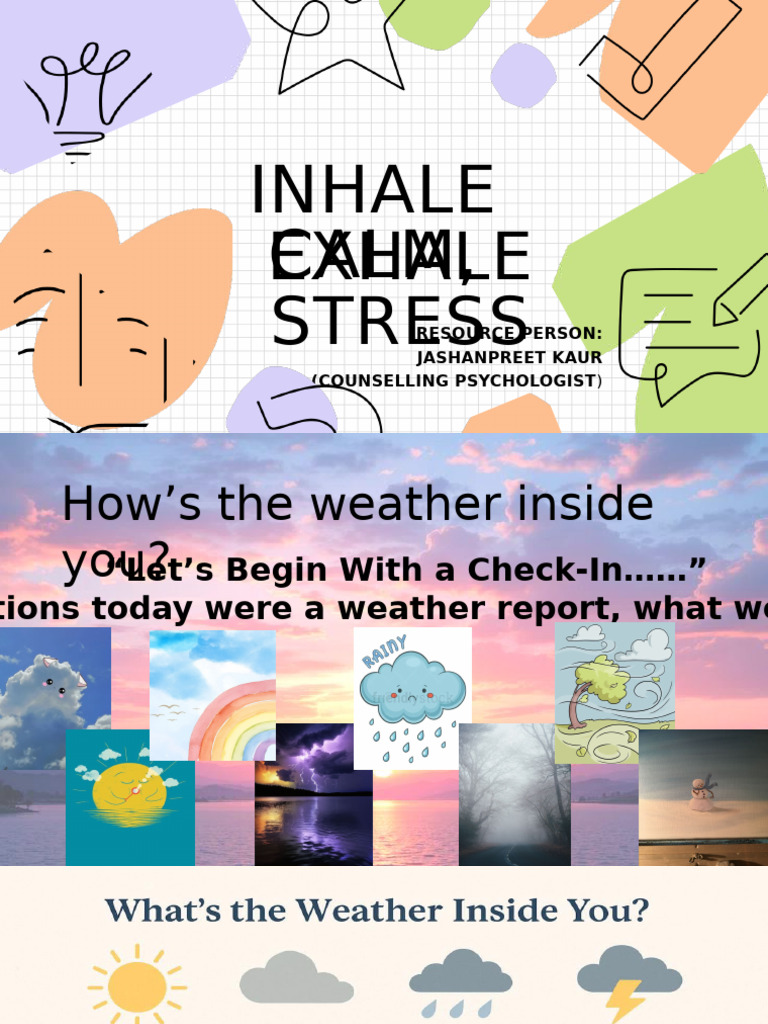 Inhale Calm, Exhale Stress | PDF
