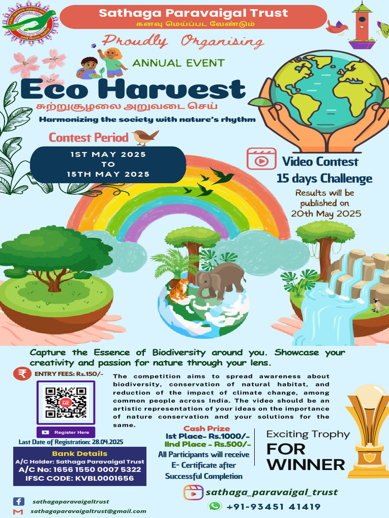 SPT - Eco Harvest - English - May 2025 | PDF | Biogeography | Natural Environment