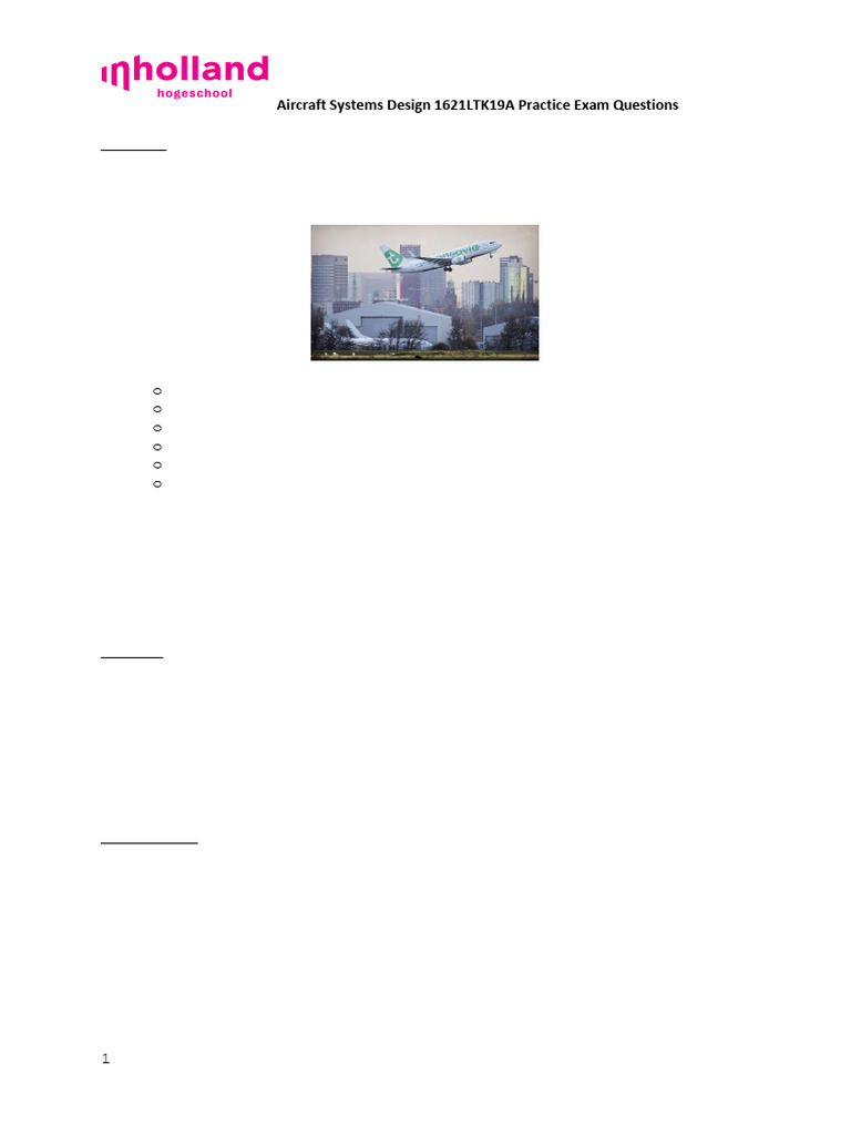 Aircraft Systems Design Practice v2 | PDF | Aviation | Aircraft