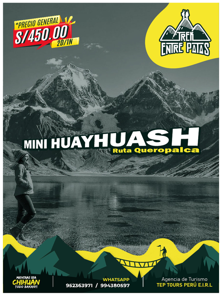 Mini Huayhuash 2d y 1n - 26 y 27 de Abril | PDF