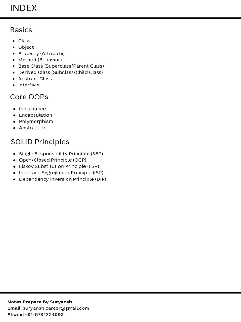 OOPs and SOLID Principle Using Typescript 1740583851 | PDF | Inheritance (Object Oriented ...