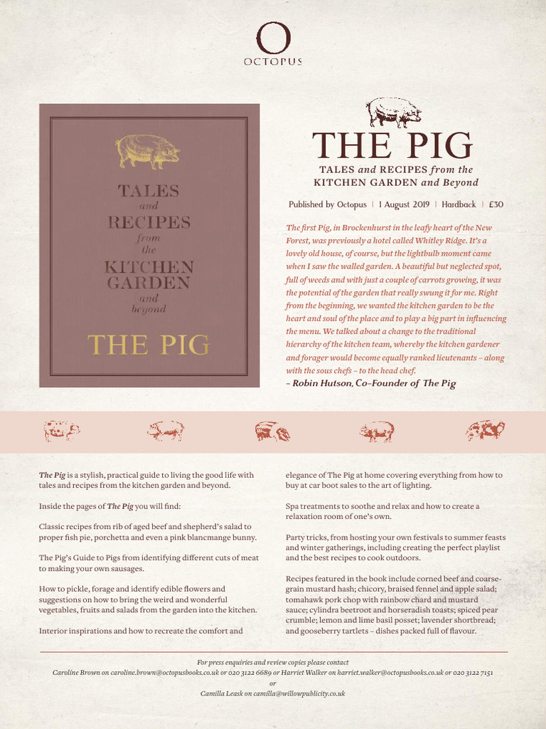 The Pig Book Press Release | PDF