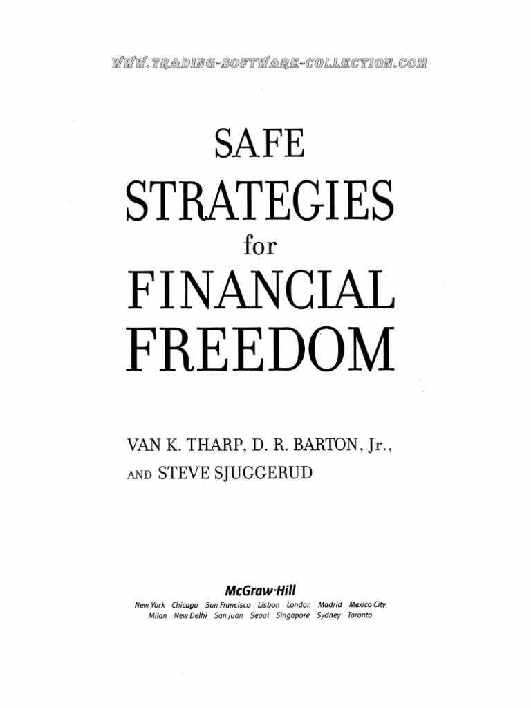 Van Tharp, D.R.Barton, Steve Sjuggerud - Safe Strategies For Financial ...