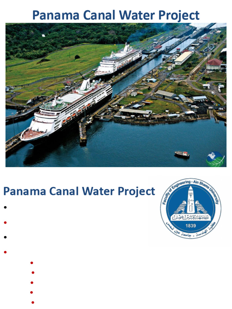 Panama Canal Water Project Overview | PDF | Panama Canal | Canal
