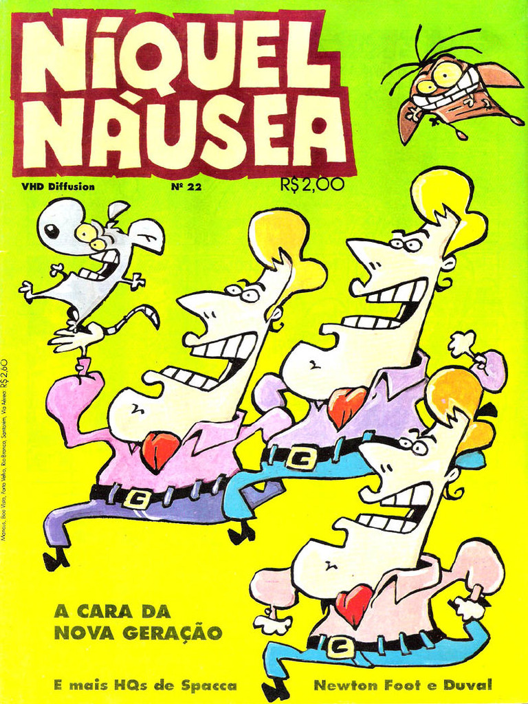 Níquel Náusea #22 VHD Abr94 | PDF