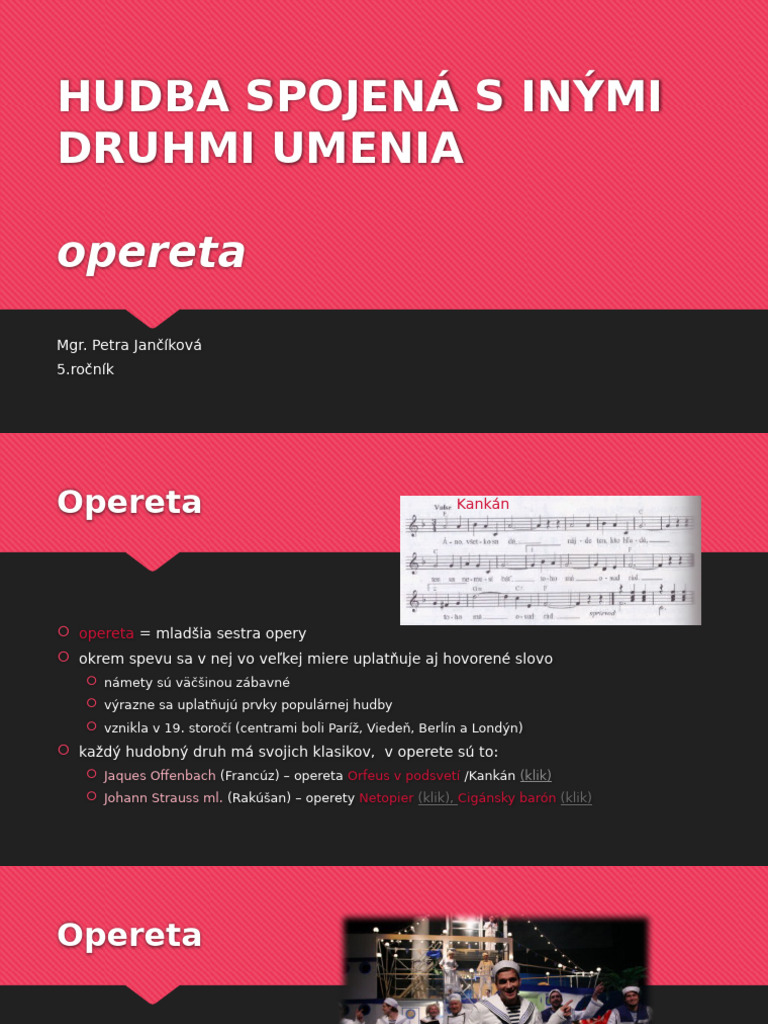 Opereta | PDF
