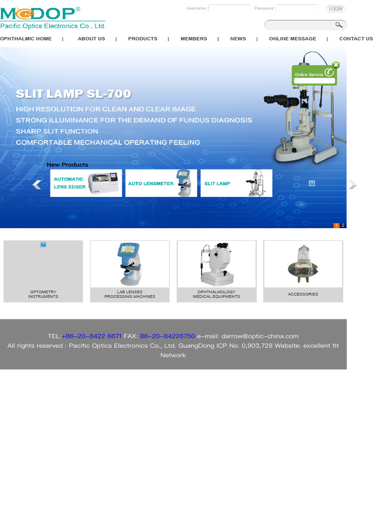 Pacific Optics Electronics Co., LTD | PDF