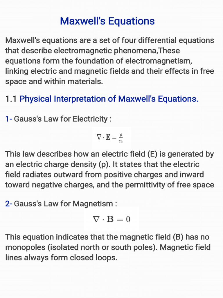 Maxwell S Pdf