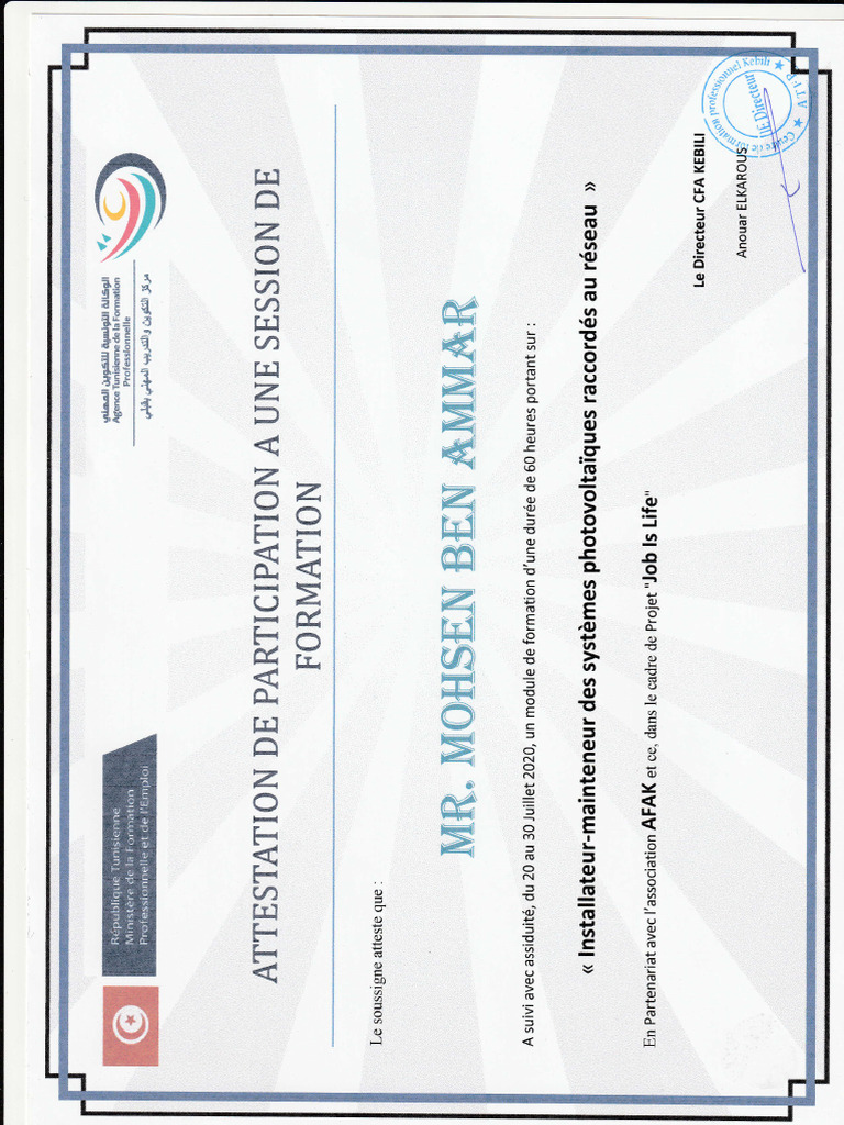 Raccordé Au Resau | PDF