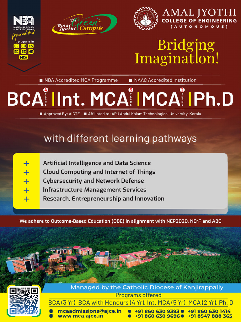 MCA Brochure 2024 25 Web | PDF