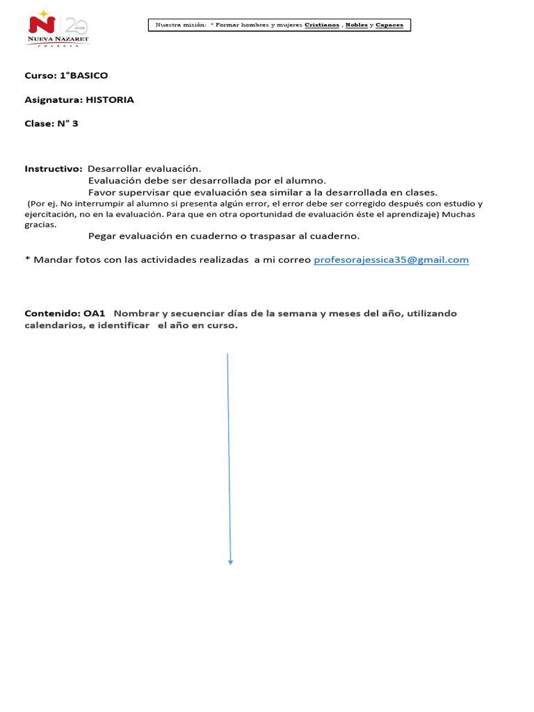 1°-BASICO-EVAL.HISTORIA-GUÍA-3 | PDF