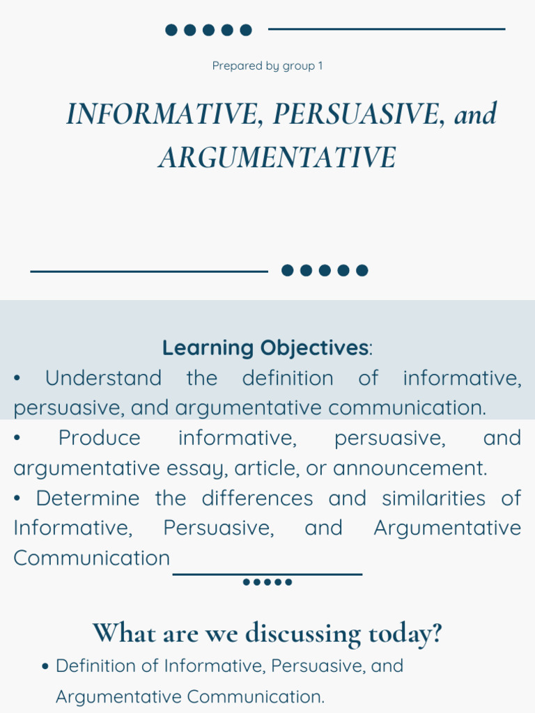 INFORMATIVE-PERSUASIVE-COMMUNICATION_20250402_125706_0000 | PDF ...