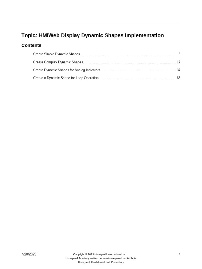 30800_LAB HMIWeb Display Dynamic Shapes Implementation | PDF ...