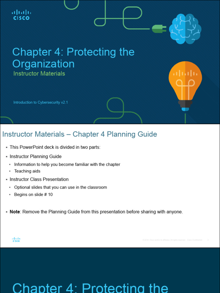 IntroCyberv2.1 Chp4 Instructor Supplemental Material | PDF | Security | Computer Security