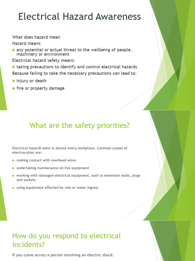 Electrical Safety Merged | PDF | Personal Protective Equipment ...