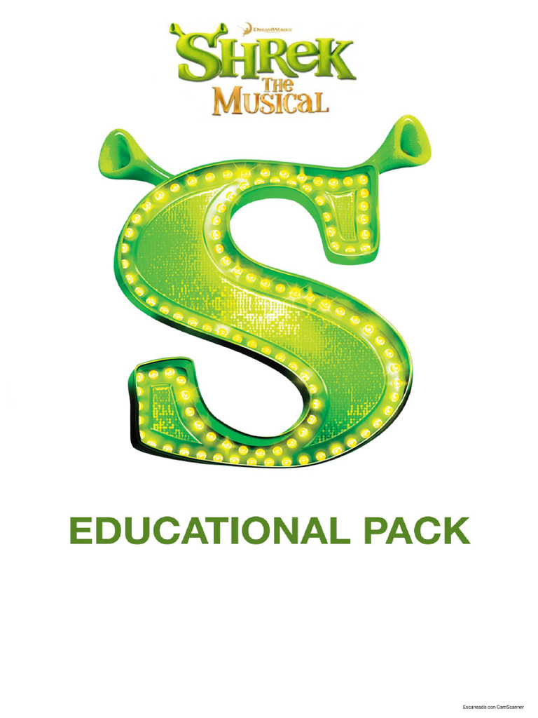 Shrek The Musical (The Stage Company) | PDF