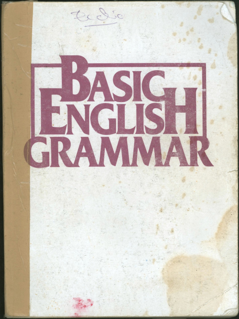 Basic English Grammar | PDF
