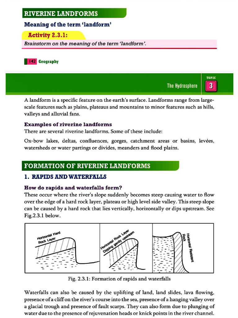 Riverinelandforms | PDF