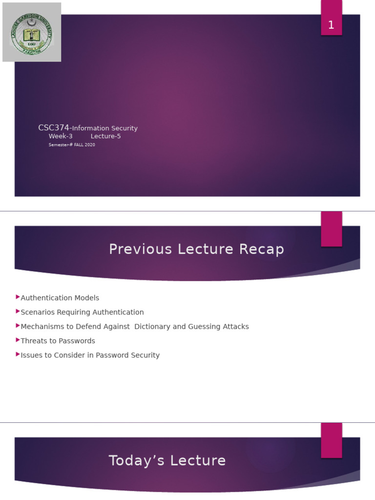 Week 3 Lec 5 Is Lgu Template | PDF | Internet Protocols | Computer ...
