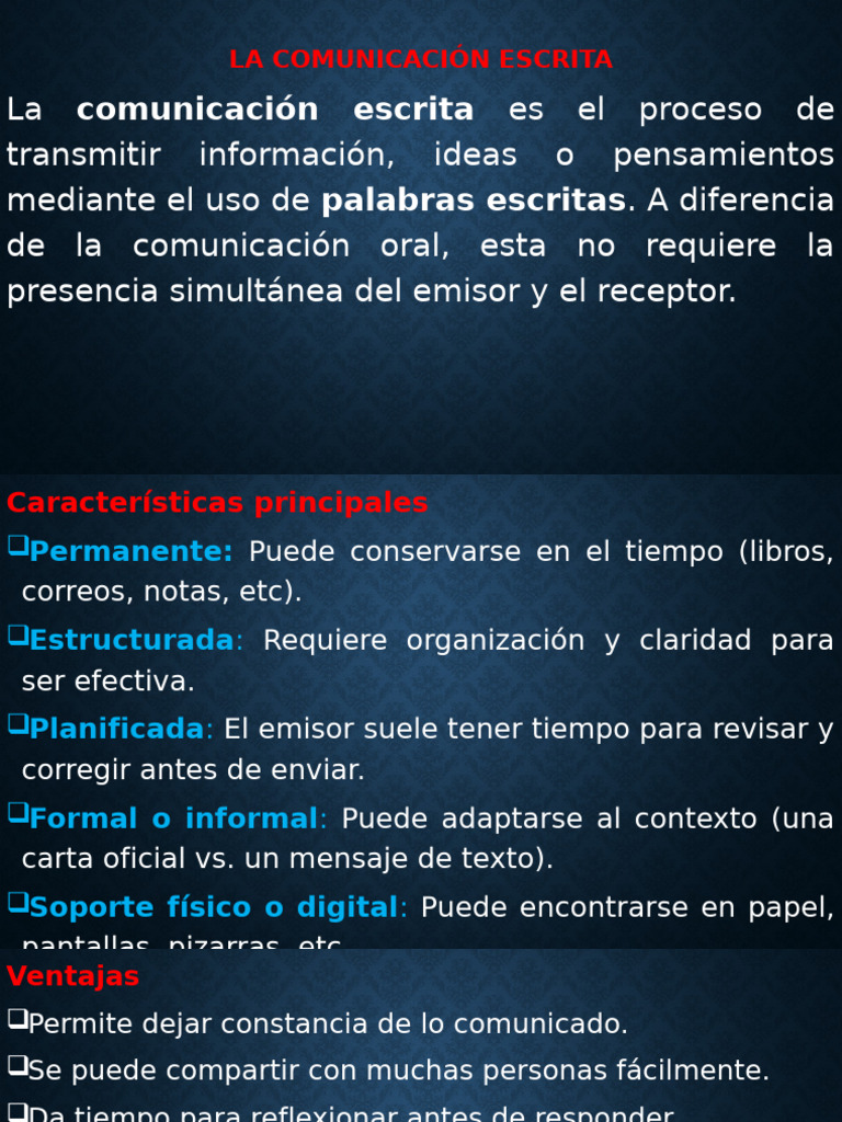 La Comunicacion Escrita | PDF | Comunicación | Literatura