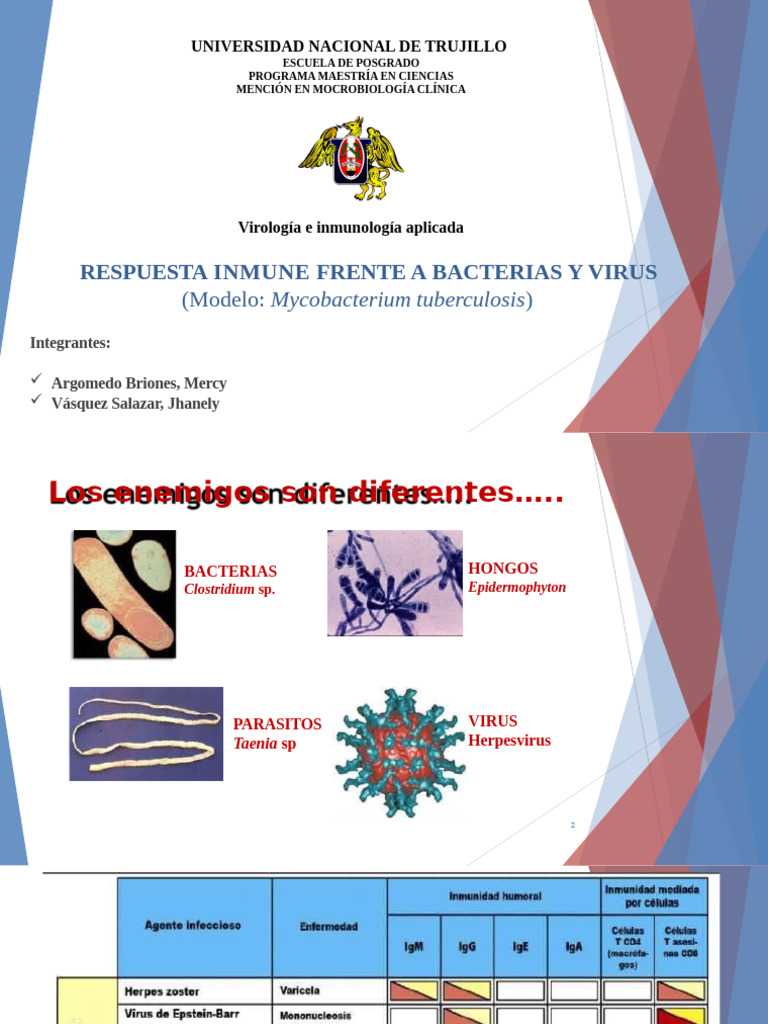 Tema N° 8 - Respuesta inmune frente a bacterias y virus - JLVS y MAAB | PDF | Antígeno | Sistema ...