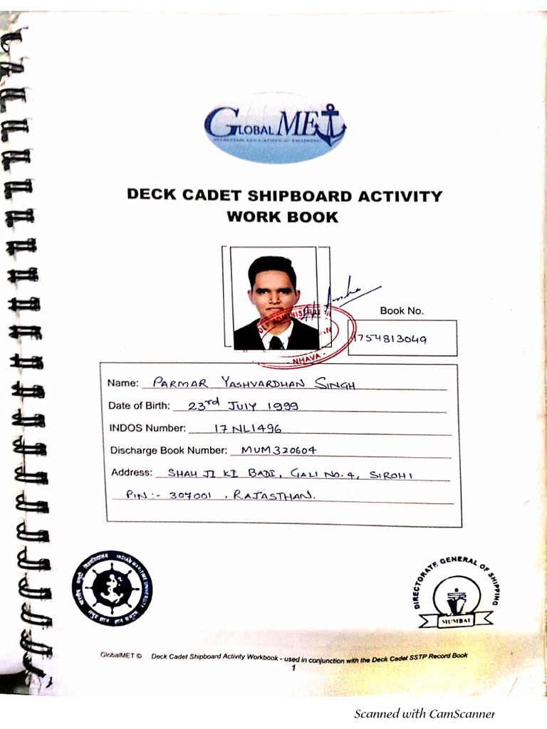 Activity Work Book | PDF