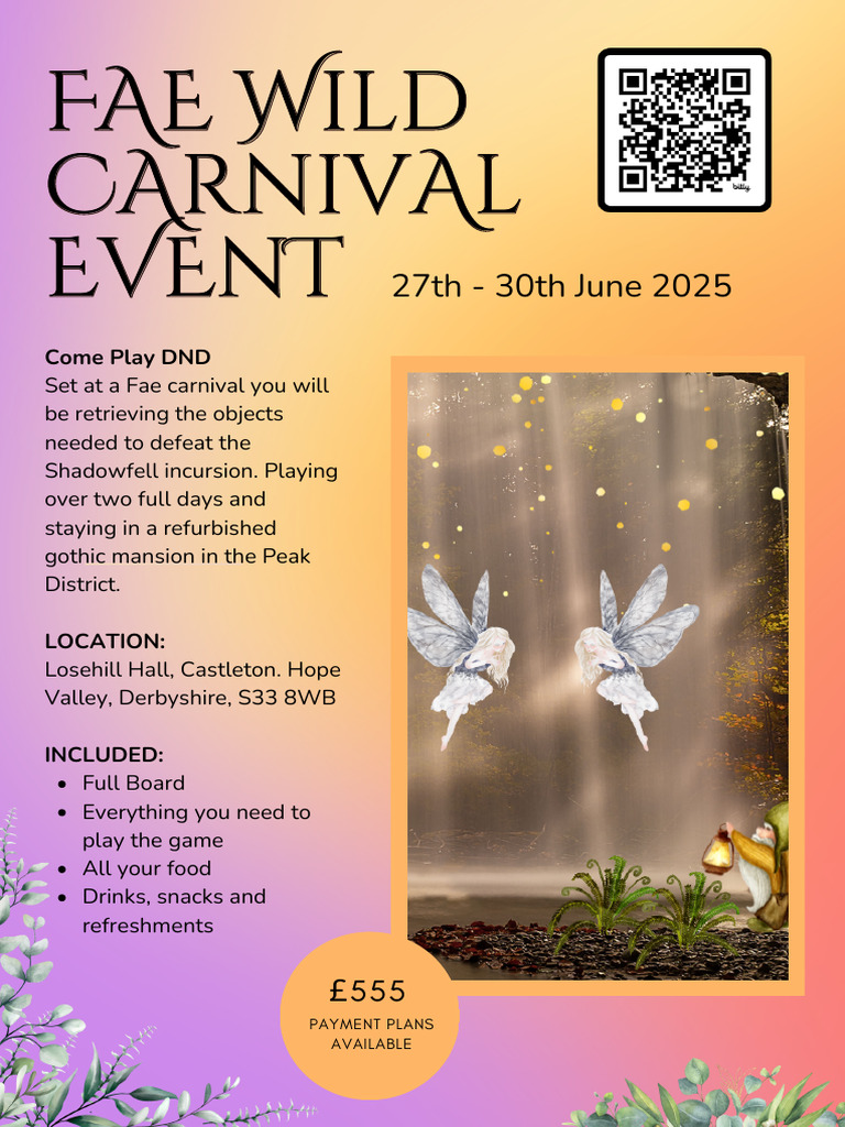 Fae Wild 2025 Booklet Small | PDF