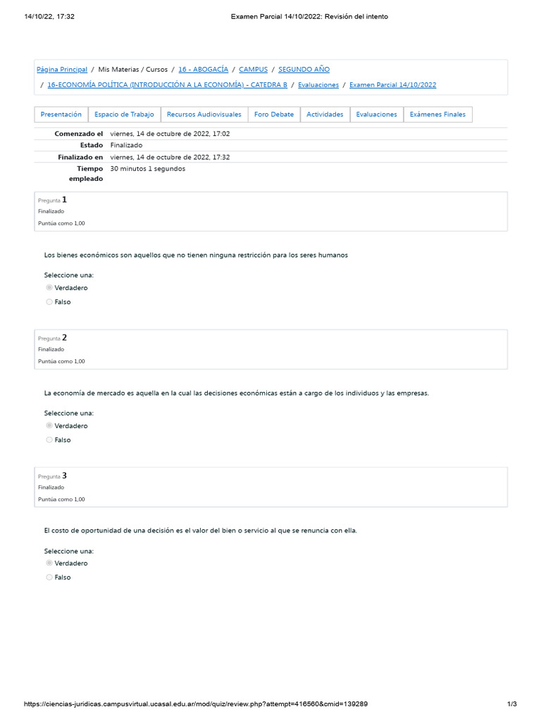 Parcial de Economia Politica | PDF | Precios | Elasticidad (economía)