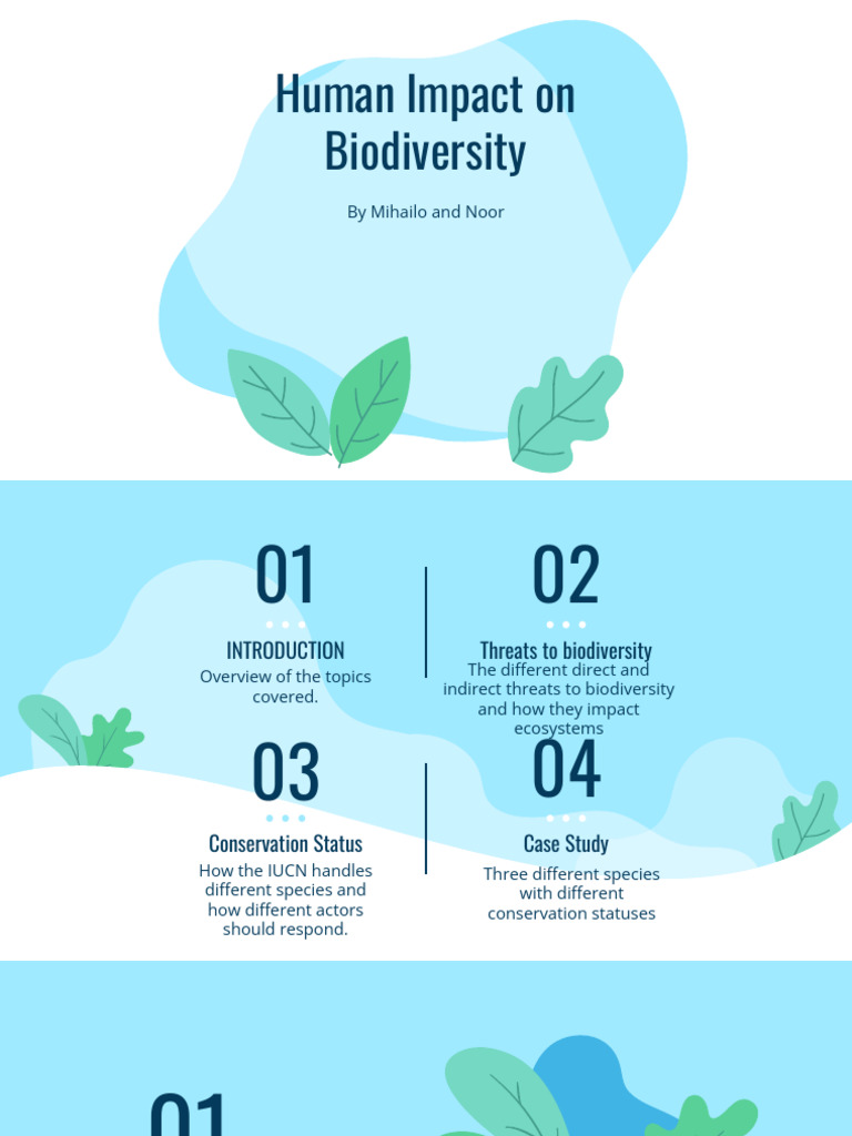Human Impact on Biodiversity Explained | PDF | Conservation Biology ...