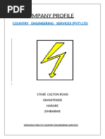 Vans Electrical Company Profile | PDF | Electrician | Electric Power ...