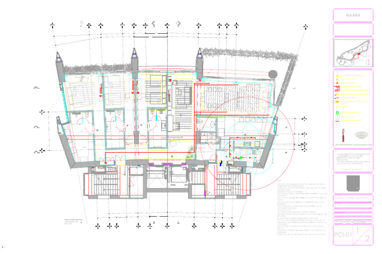 Plano de PCI - Edificio Wilton Paes | PDF | Protección activa contra ...