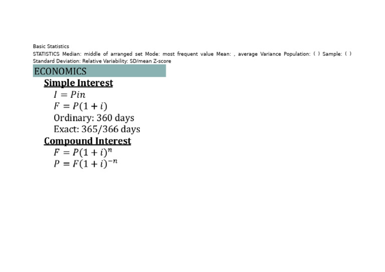 Basic Statistics | PDF