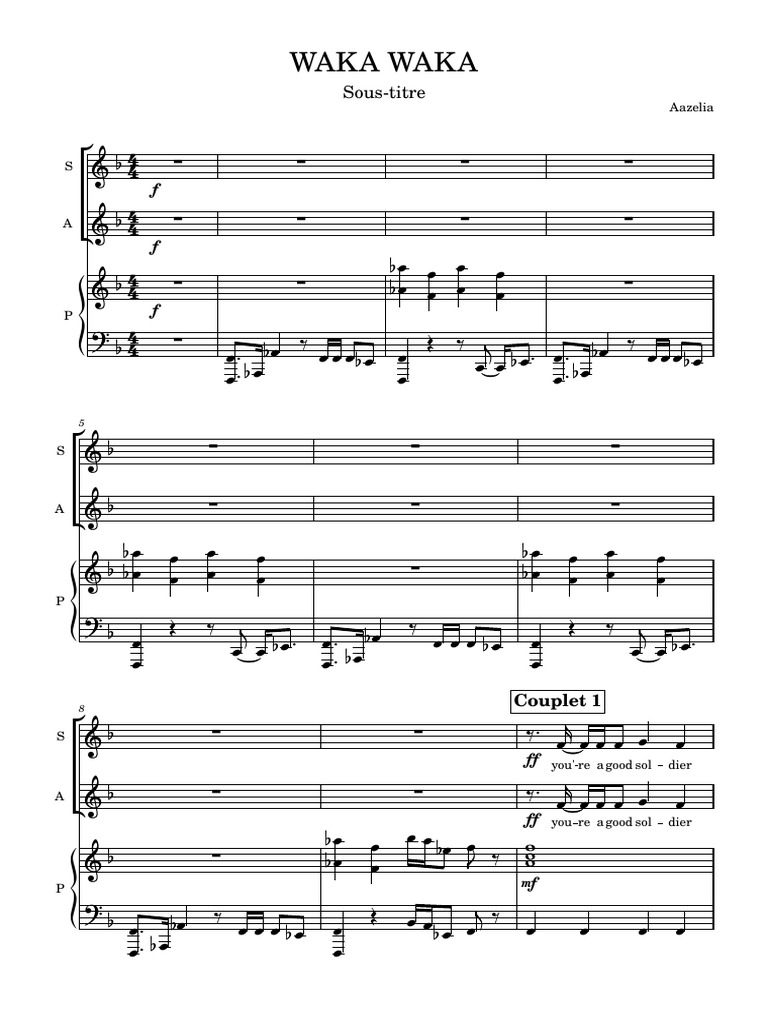 Waka Waka | PDF