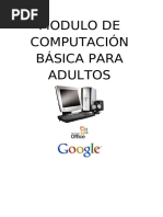 Manual de Computacion Basica 1 | PDF | Point and Click | Ventana (informática)