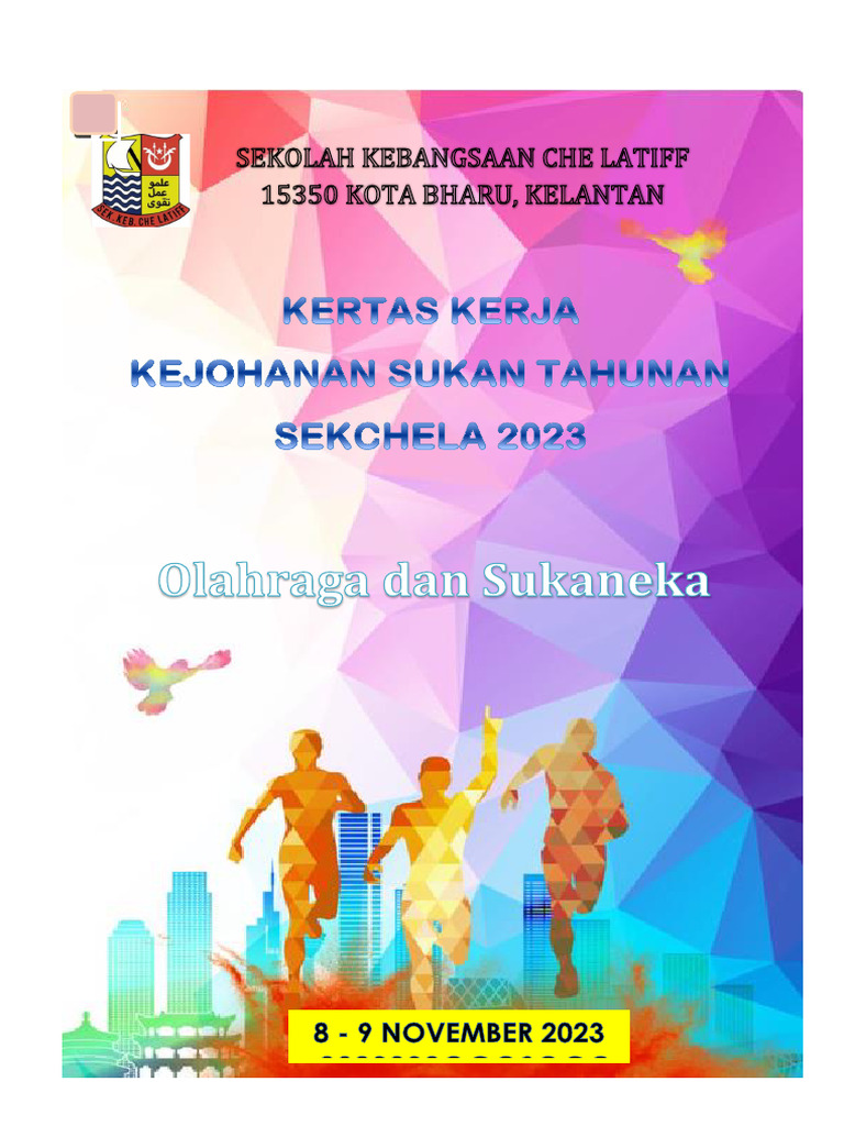 Kertas Kerja Sukan Tahunan SKCL NOV 2023 Baru | PDF
