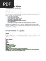 Fabula Ultima Fichas Press Start PTBR | PDF