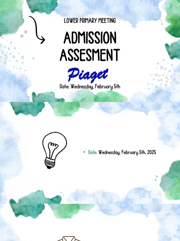 Admission Assesment 2025 | PDF