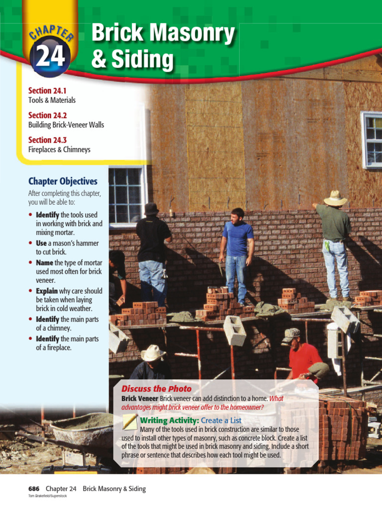 Ch24 Brick Masonry Siding Carpentry Se | PDF | Masonry | Brick