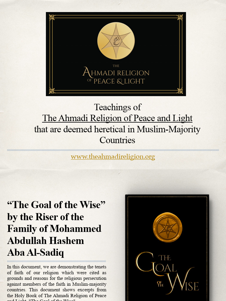 Ahmadi Teachings: Heretical Views Explained | PDF | Hijab | Shia Islam