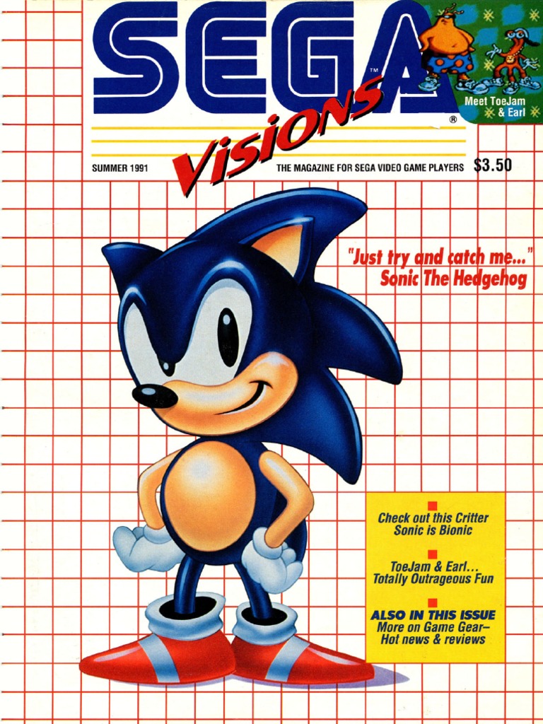 Sega Visions Issue 1 - Summer 1991 | PDF