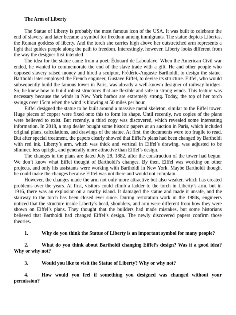 B1 Level, Exam Texts | PDF