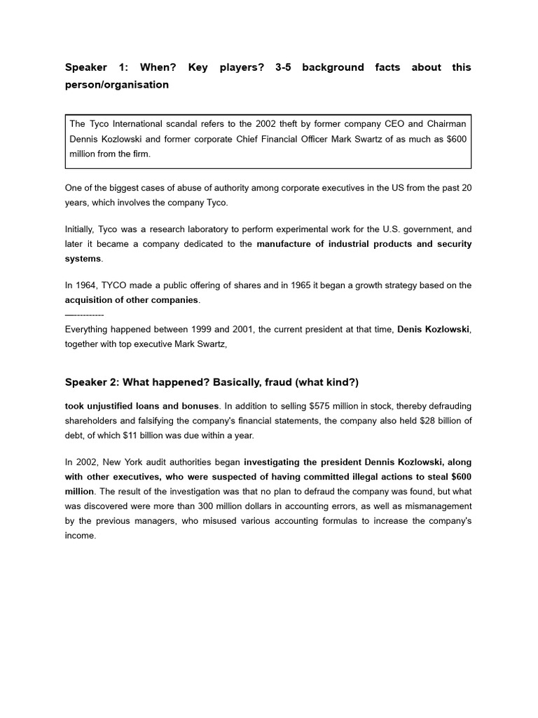 2 Tyco | PDF