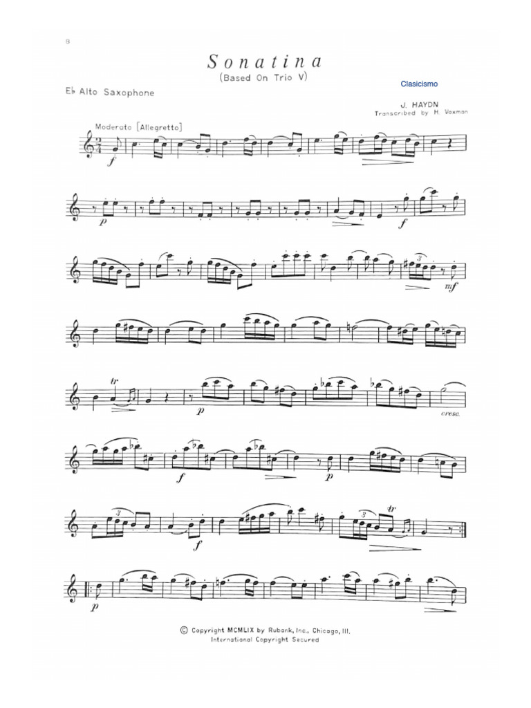 Sonatina | PDF
