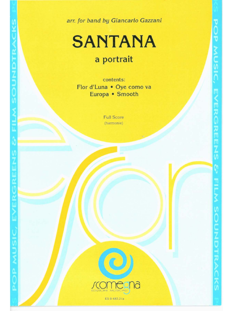 Bari sax-Santana-a-Portrait-Concert-Band 3 | PDF