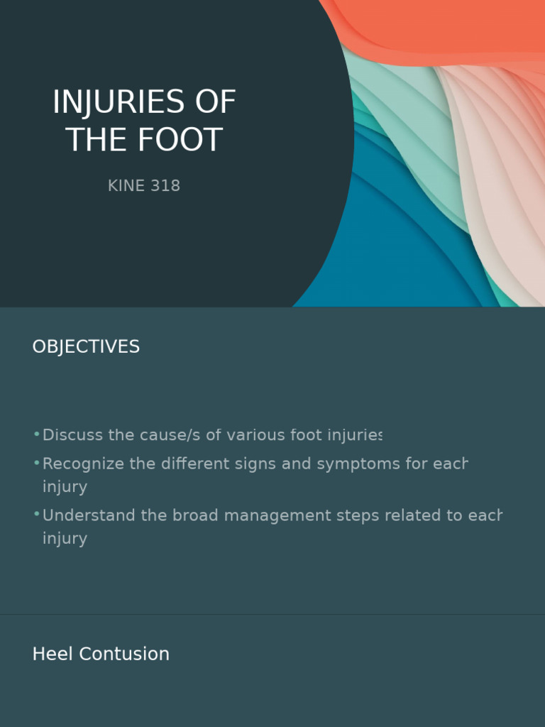 Common Foot Injuries and Management | PDF | Foot | Toe