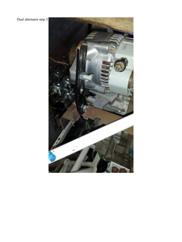 dual alternator step 3 | PDF