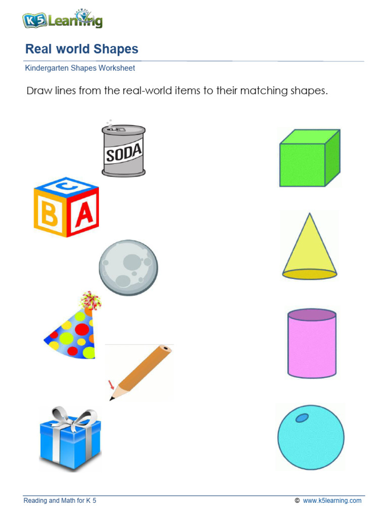 Shapes Real Objects 2 | PDF