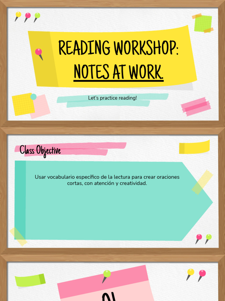 Reading Workshop: Vocabulary Practice | PDF