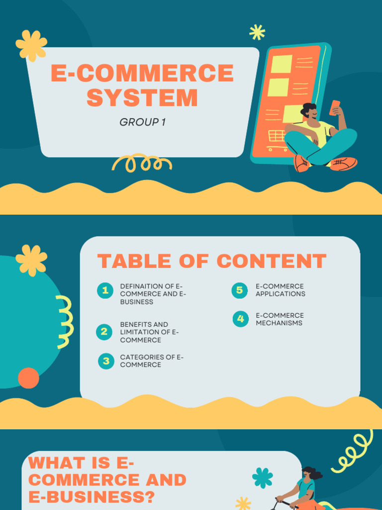 E-Commerce-System 20250314 140334 0000 | PDF | E Commerce | Mass Media