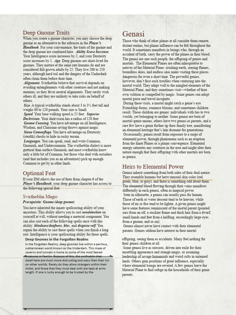 Elemental Evil Companion 3 of 5 | PDF | Dungeons & Dragons